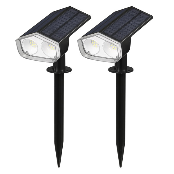 Neoglint Low Voltage Solar Powered Integrated LED Spotlight Kit | Wayfair