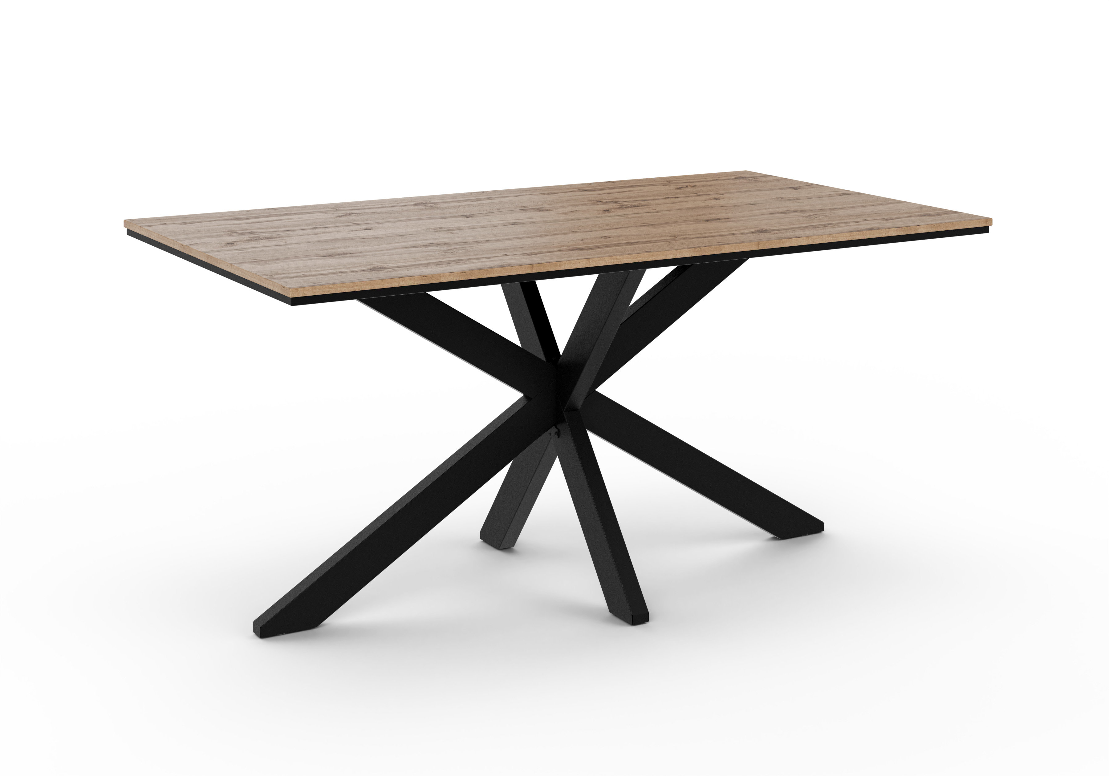Metro Lane Rectangular 160Cm L x 90Cm W Dining Table | Wayfair.co.uk