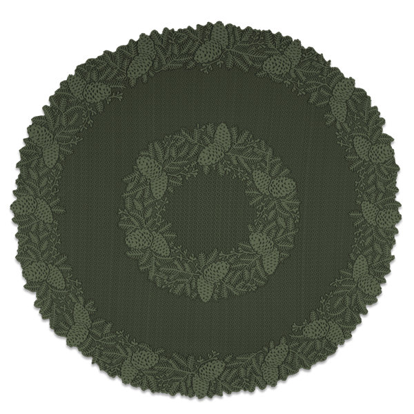 Loon Peak® Diop Floral Round Table Topper & Reviews | Wayfair