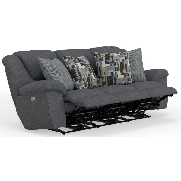 Latitude Run® Trifecta Power Reclining Sofa with 3 Reclining Seats and ...
