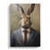 Happy Larry Hare in a Suit Painting | Wayfair.co.uk