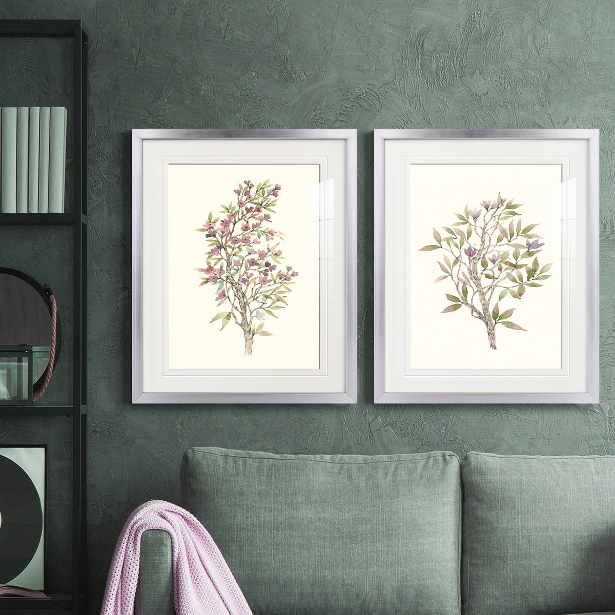 Red Barrel Studio® Twig Study I Premium Framed Print - Ready To Hang ...