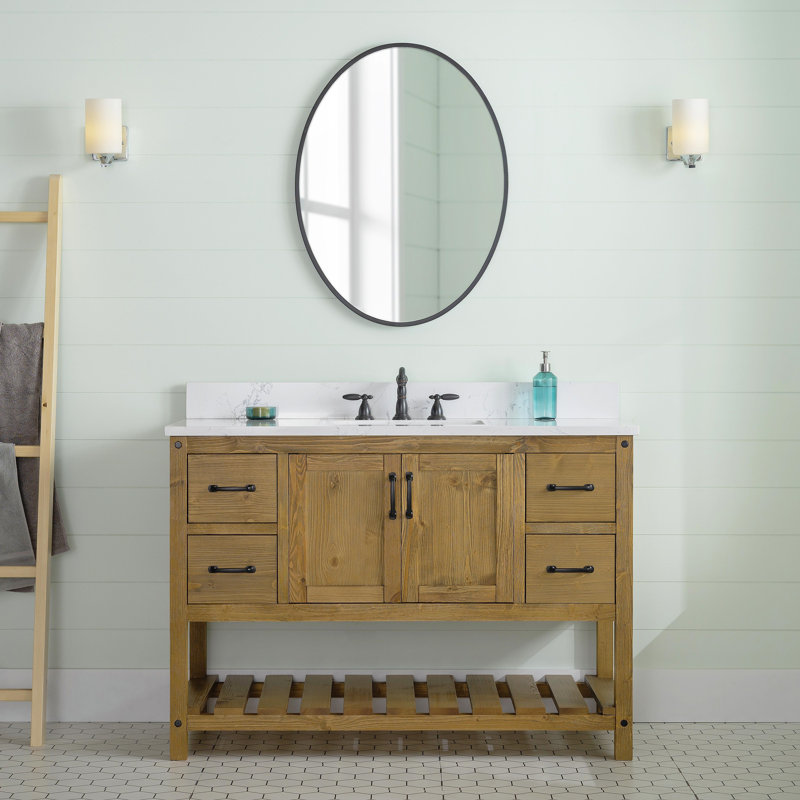 The Twillery Co.® Radstock 48" Single Bathroom Vanity Set & Reviews ...