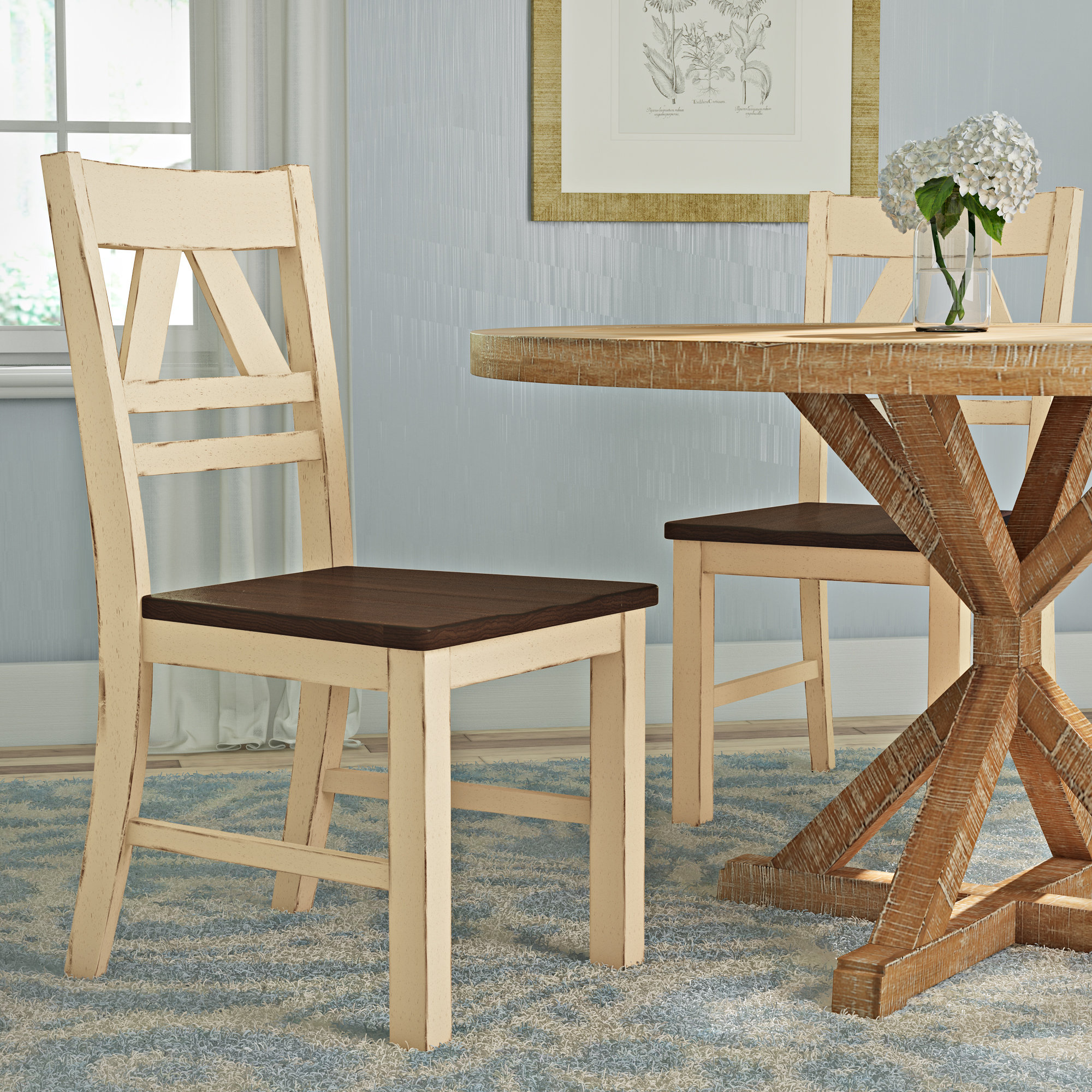 Laurel Foundry Modern Farmhouse® Rivington Solid Wood Side Chair ...