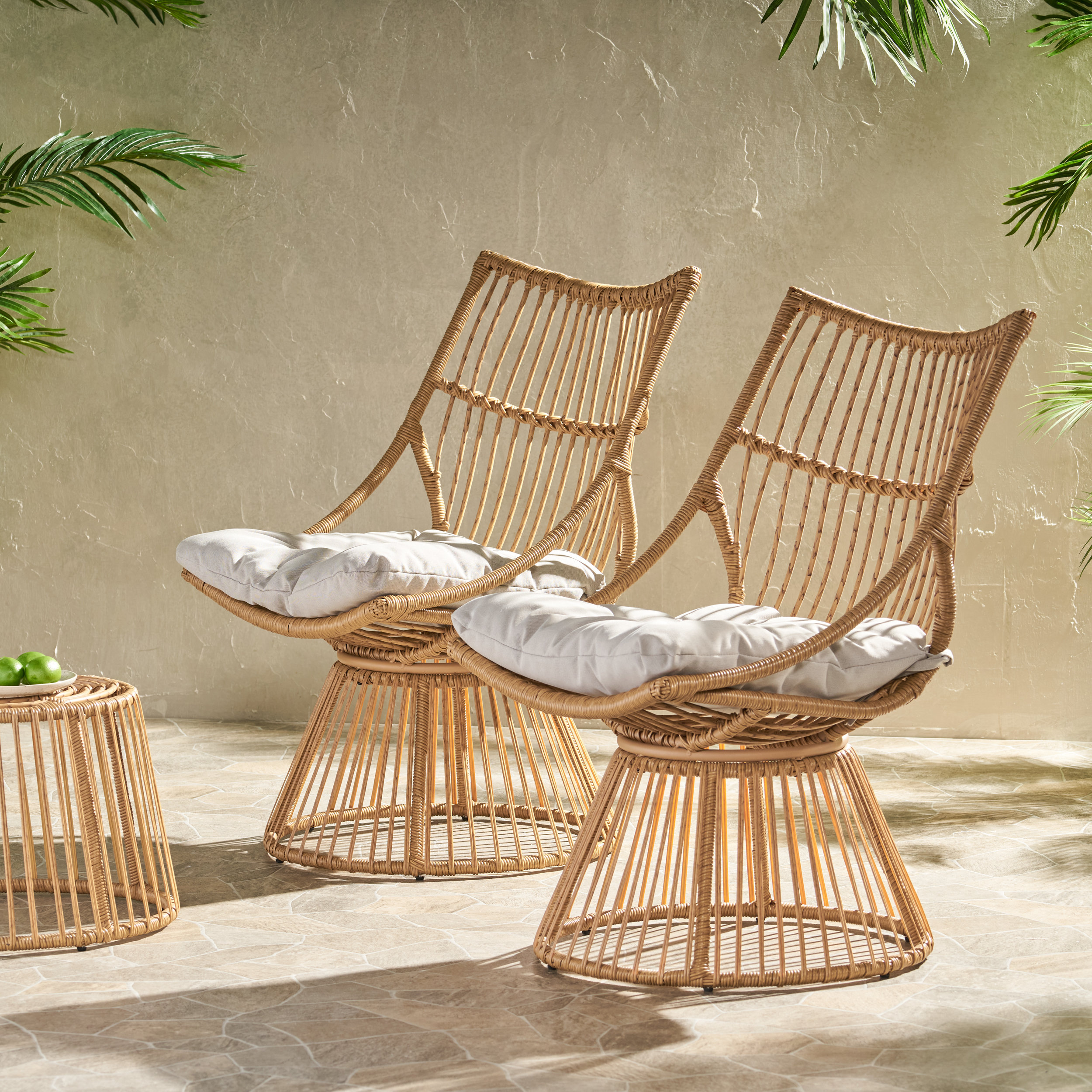 Joss & Main Fiona Patio Chairs with Cushions & Reviews - Wayfair Canada