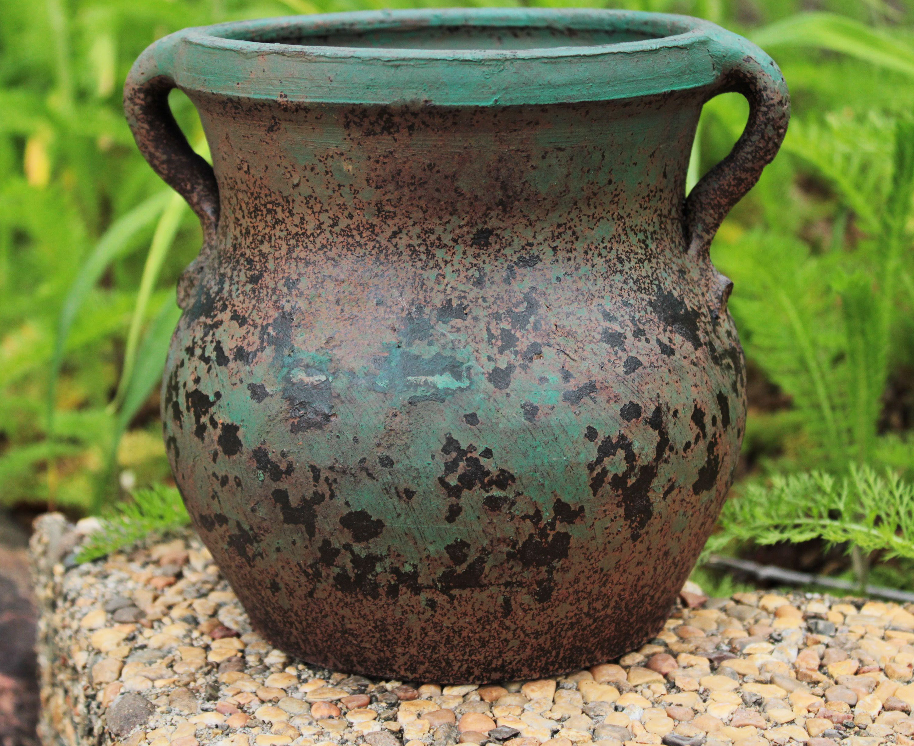 Goodman and Wife Clay Pot Planter - Wayfair Canada