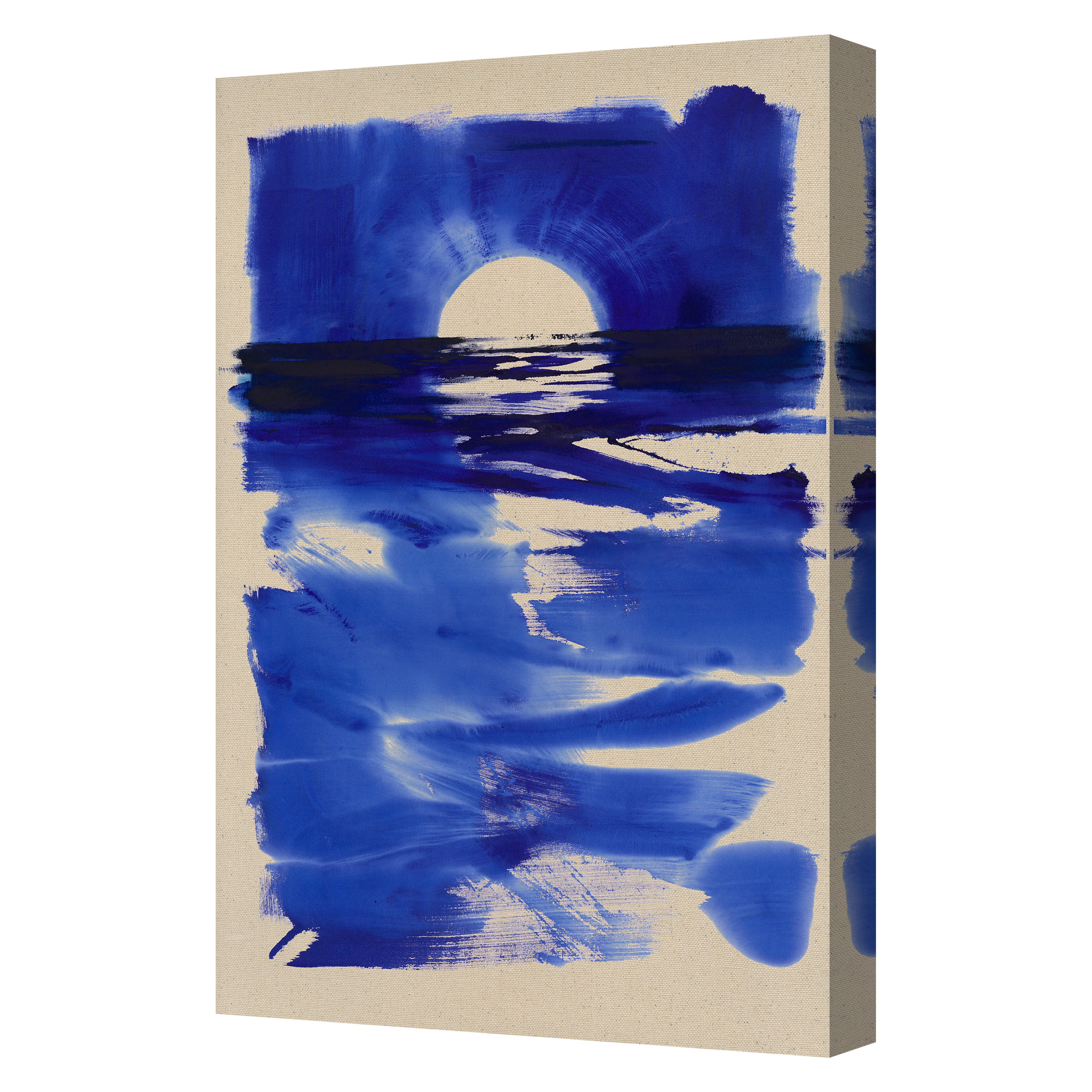 Grand Image Home Sapphire On Canvas by PC Ngo Print | Wayfair