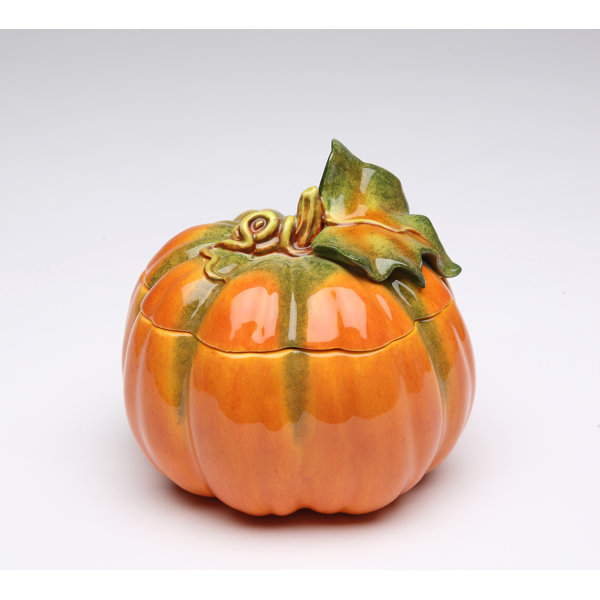 The Holiday Aisle® Brevard Small Pumpkin Box & Reviews | Wayfair