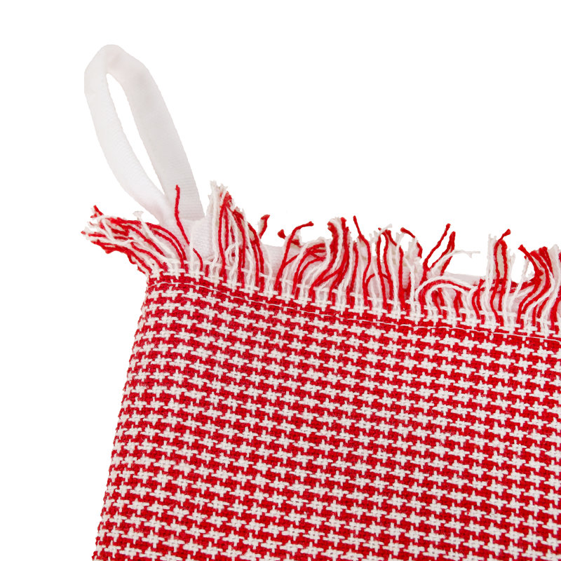 HGTV Home Collection Ric Rac Border Stocking | Wayfair