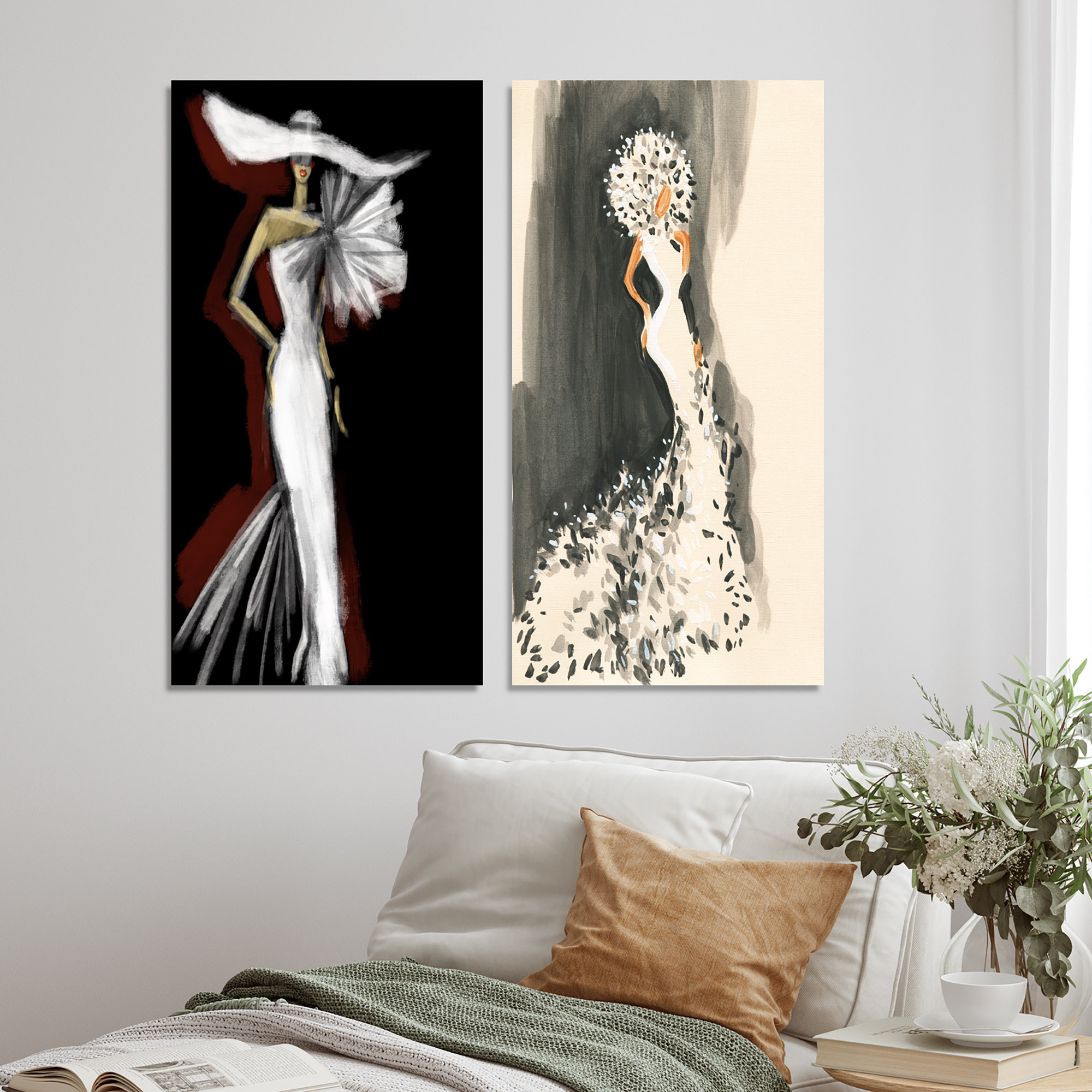 House of Hampton Monochrome Portrait Of Glamour Woman 20125 - Wayfair ...