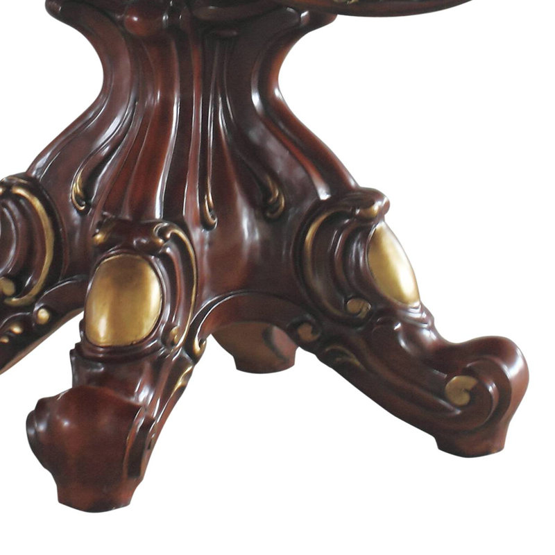 Bloomsbury Market Pedestal Dining Table In Honey Oak | Wayfair