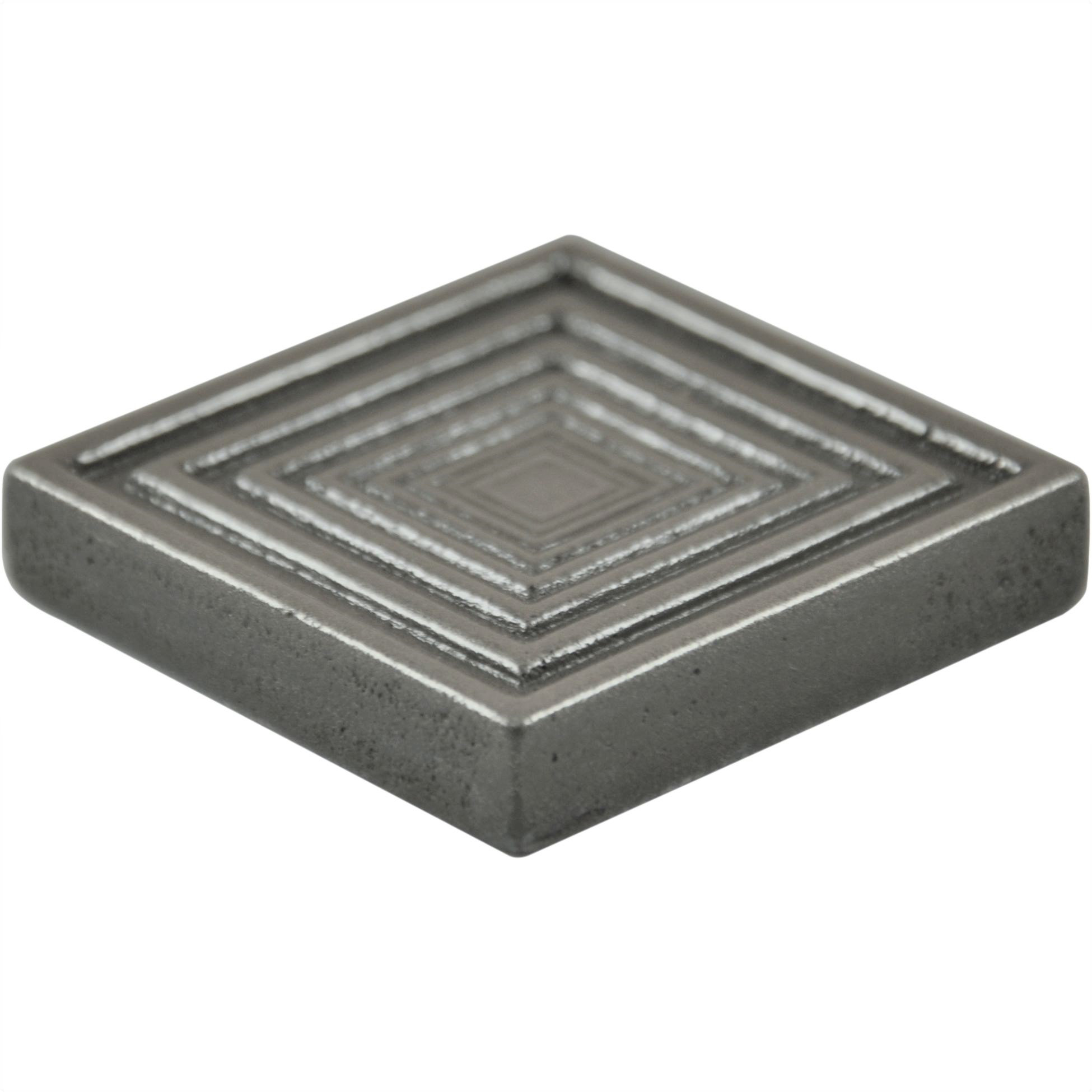 Nichetiles Focus 2'' x 2'' Metal Decorative Tile Insert | Wayfair