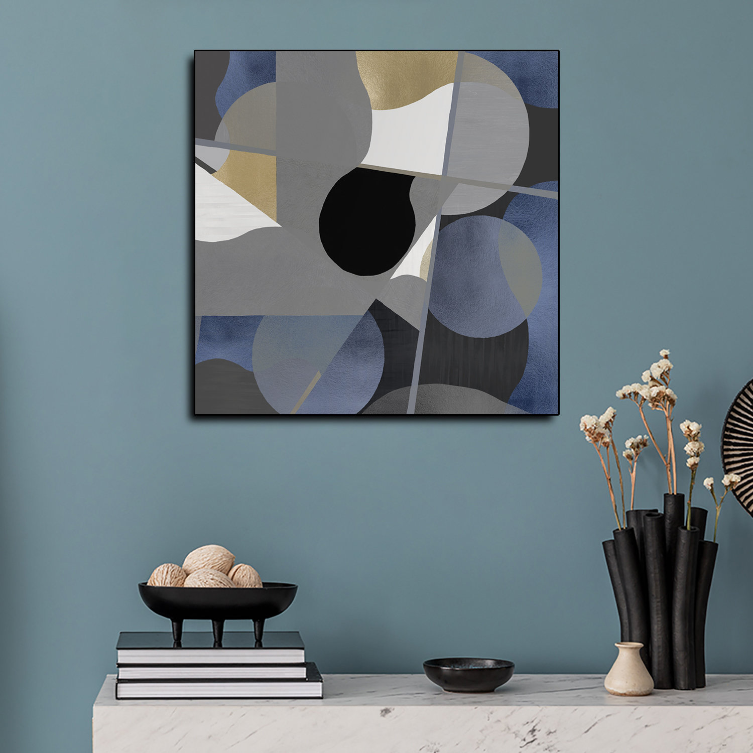 Ivy Bronx Steelpix Metal Canvas - Interact II by Justin Thompson - Wall ...