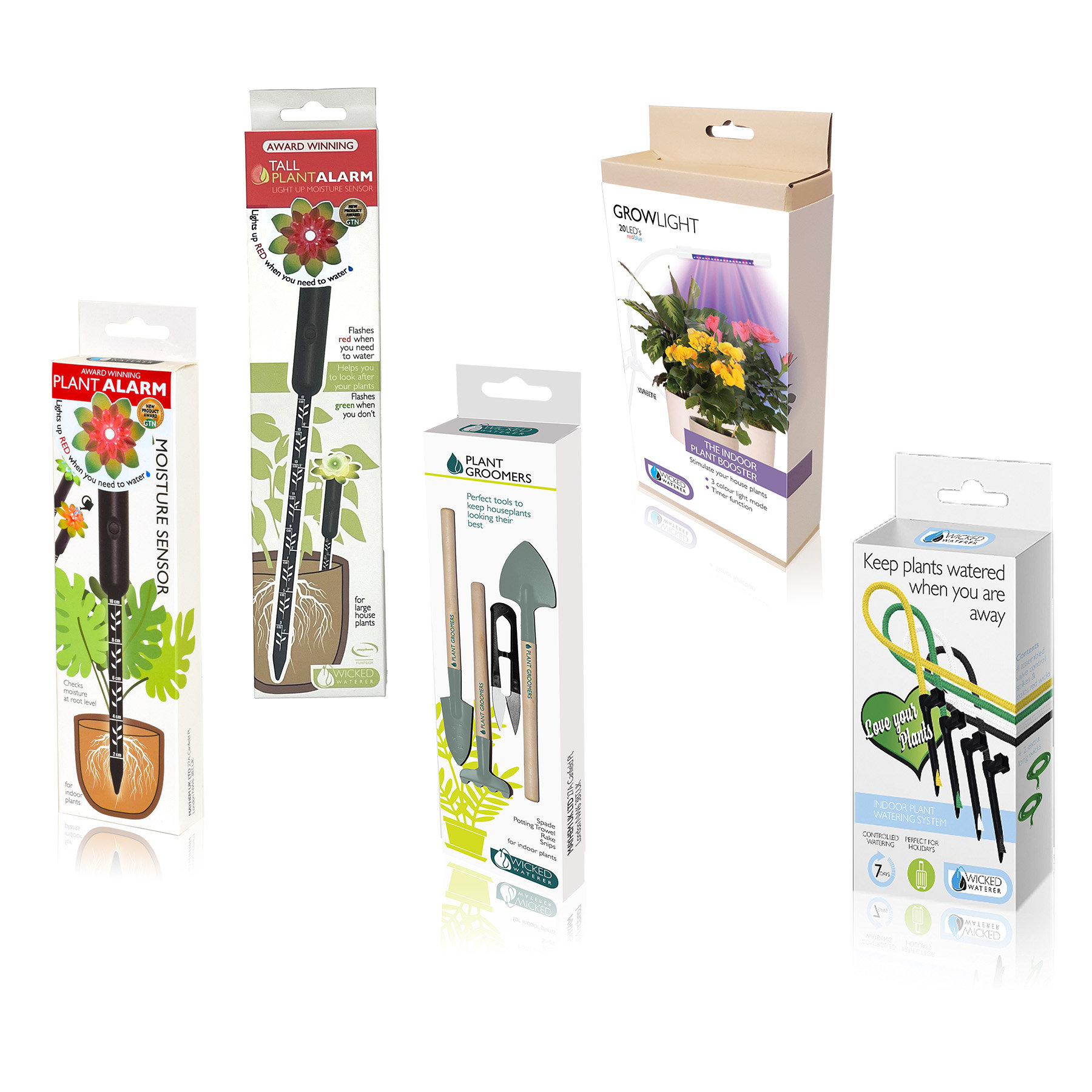 Arlmont & Co. Wicked Waterer Plant Deluxe 5 Piece Kit Roshini ...