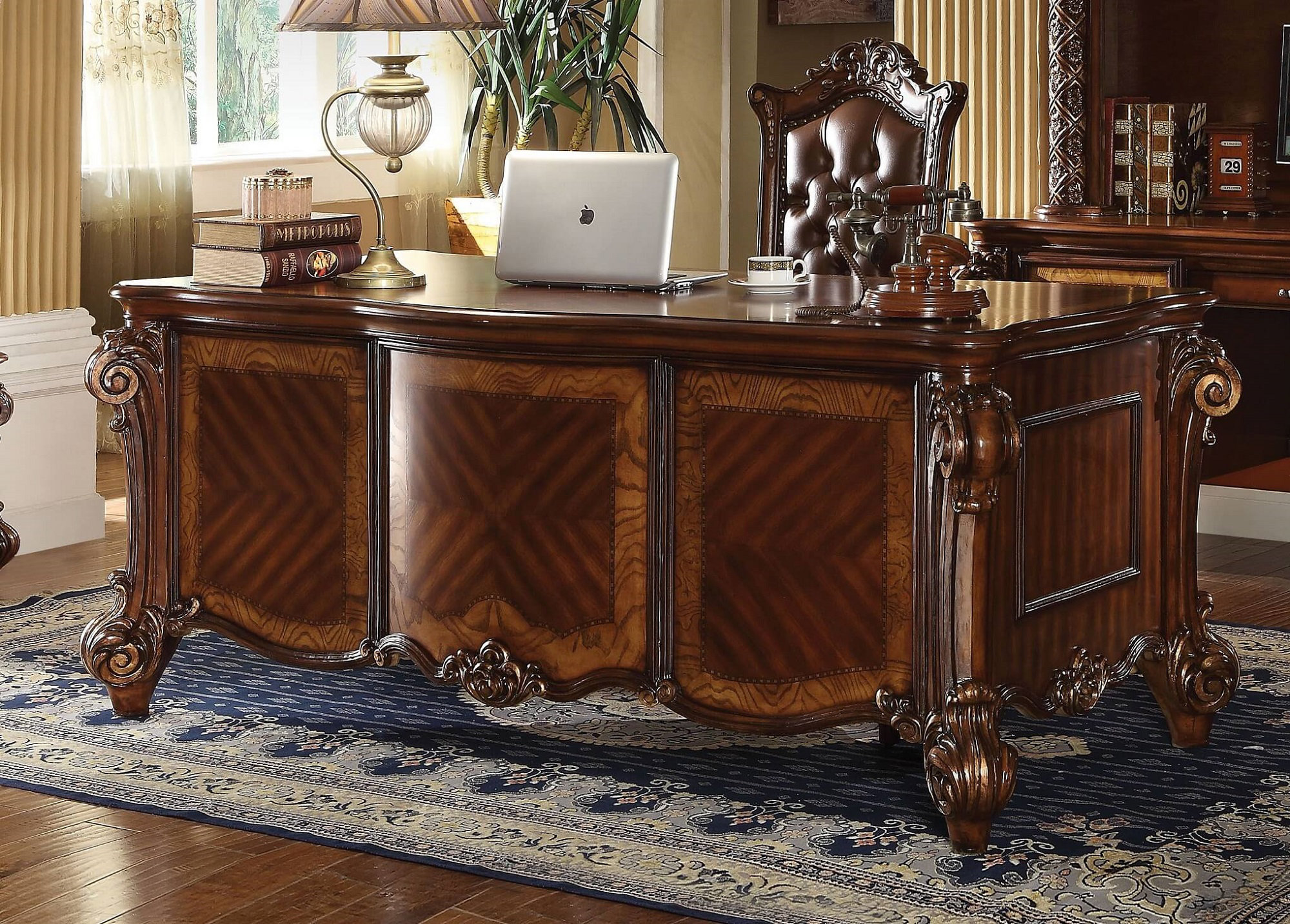 Lark Manor™ Carlene Executive Desk | Wayfair