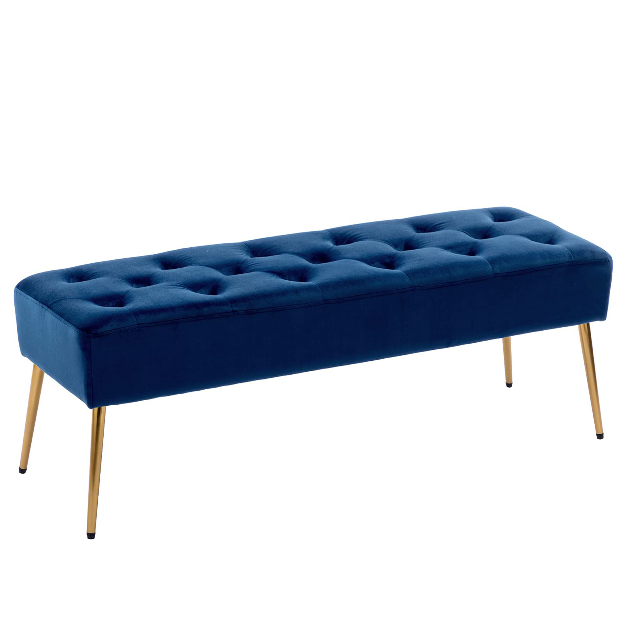 Mercer41 Modern Velvet Bench Ottoman | Wayfair
