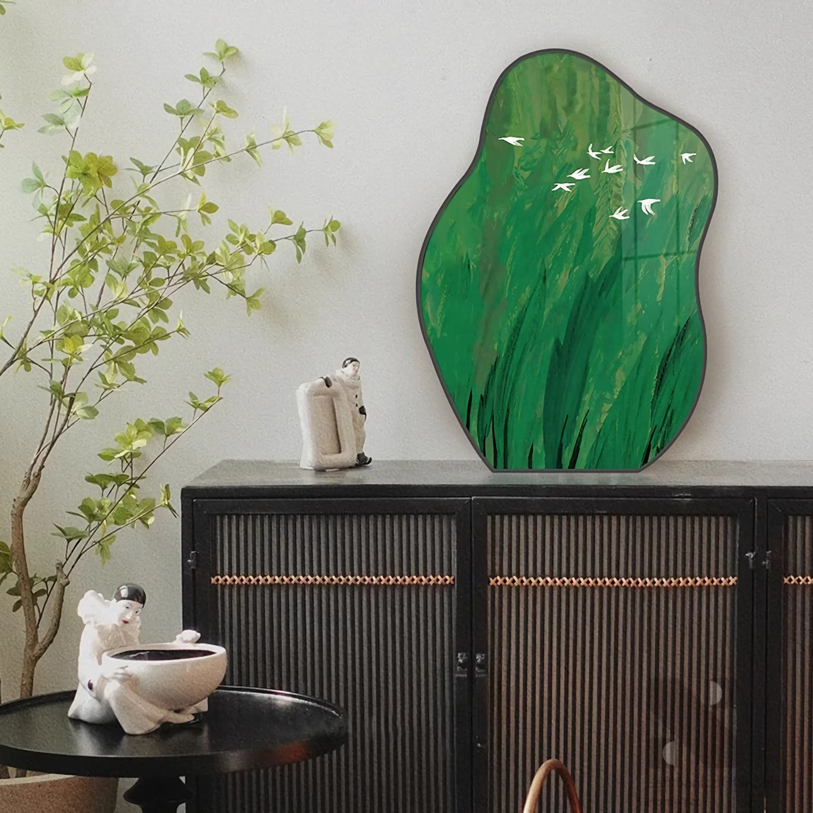 Winston Porter Vintage Panda Desktop Art Decor - Unique Artistic ...