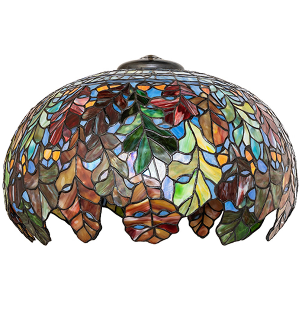 Astoria Grand Indurial 14'' H x 21'' W Glass Bowl Lighting Shade | Wayfair