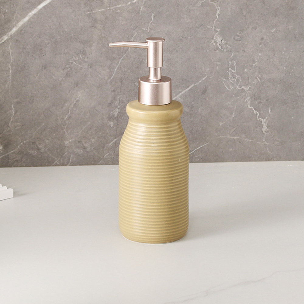 Latitude Run® Soap Pump Dispenser Fashionable Ceramic Soap Dispenser ...