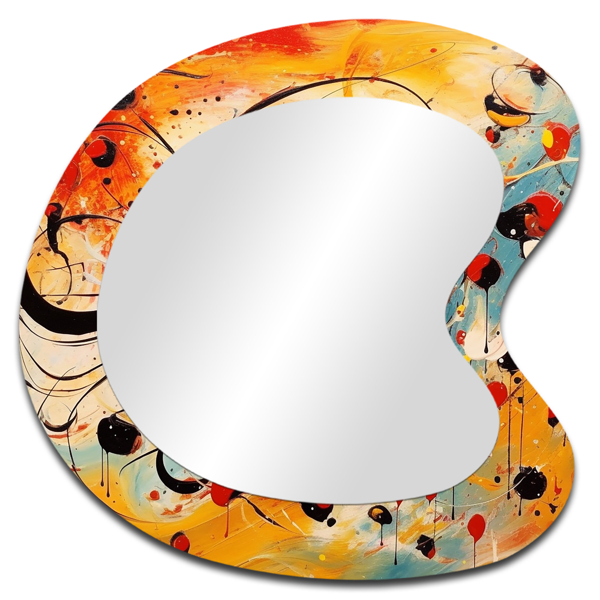 Ivy Bronx All That Jazz Colorful Joy - Abstract Collages Asymmetrical ...