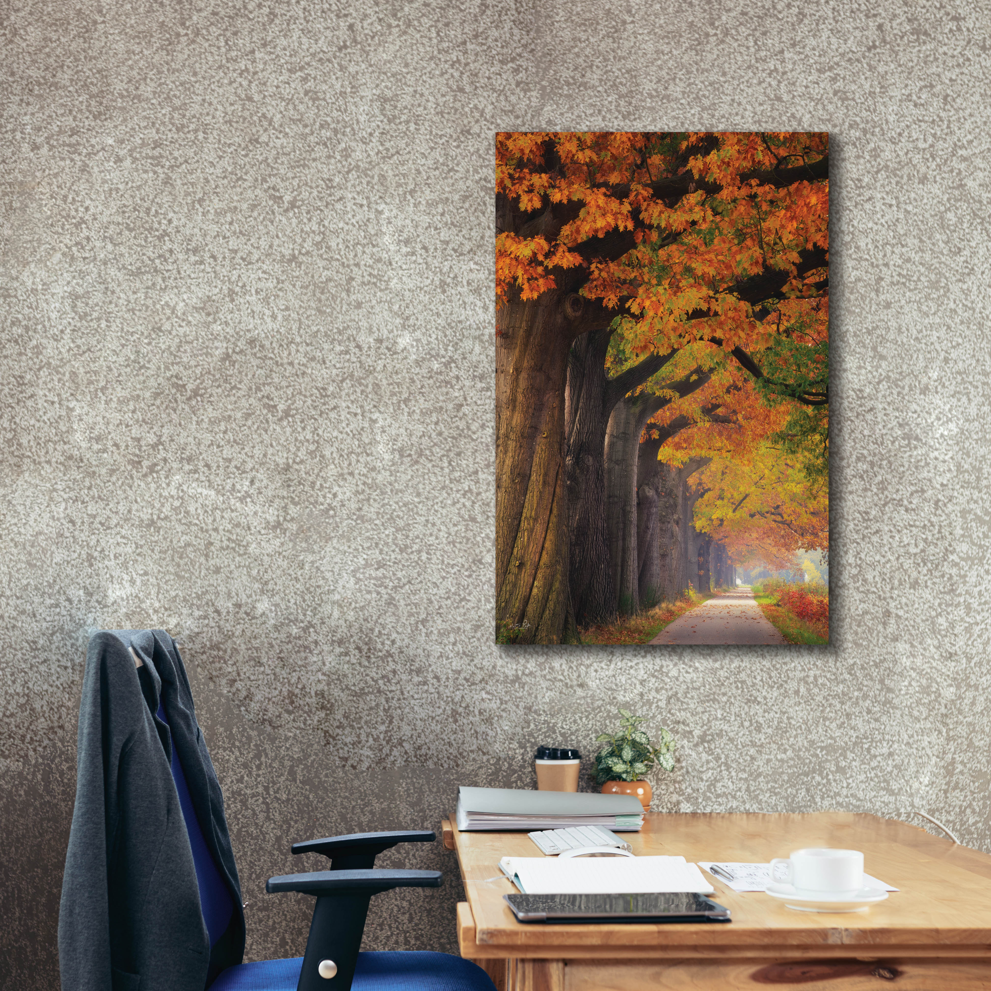 Lark Manor™ 'Autumn Path' by Martin Podt Canvas Wall Art, 26" x 40 ...