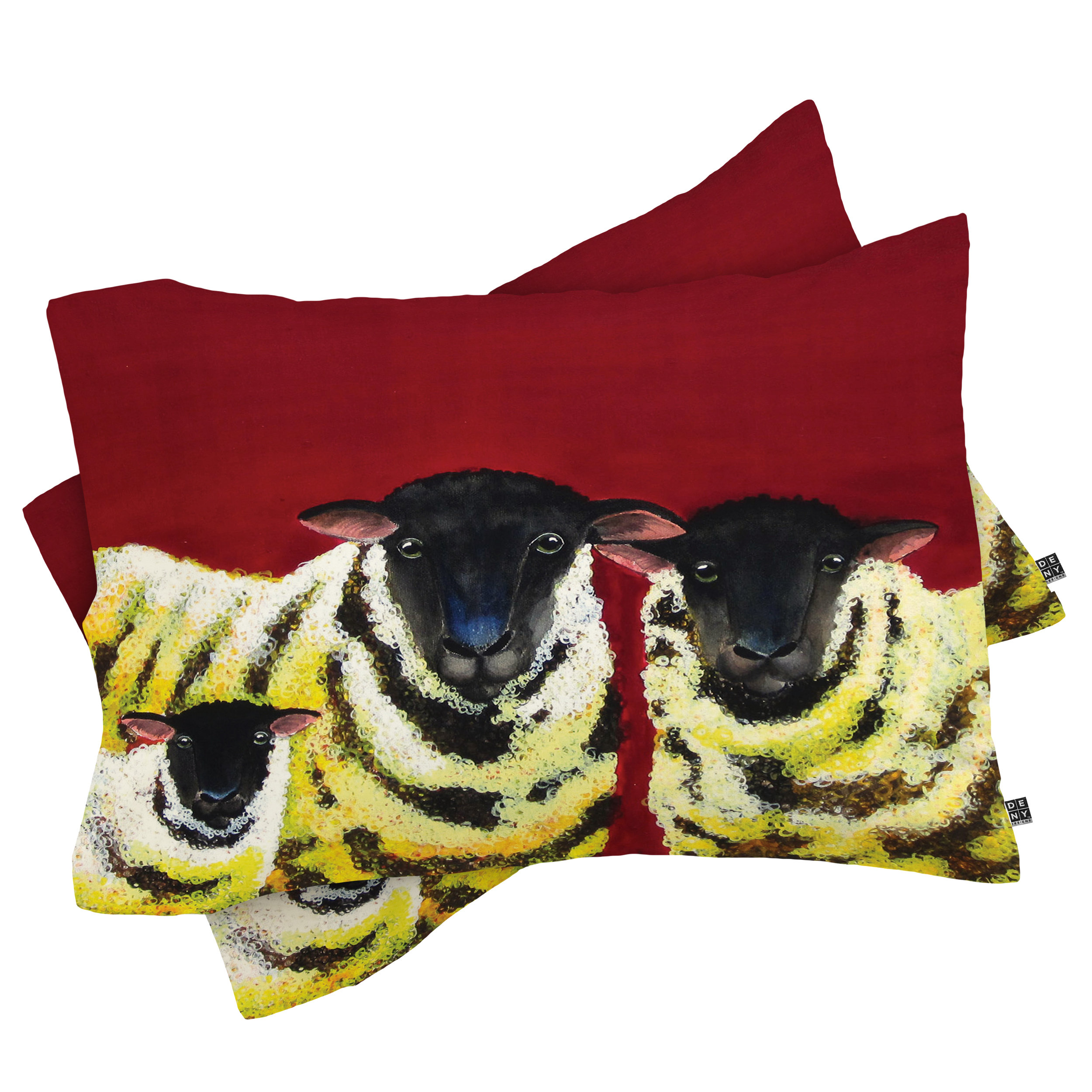 Deny Designs Lemon Spongecake Sheep Pillowcase - Wayfair Canada
