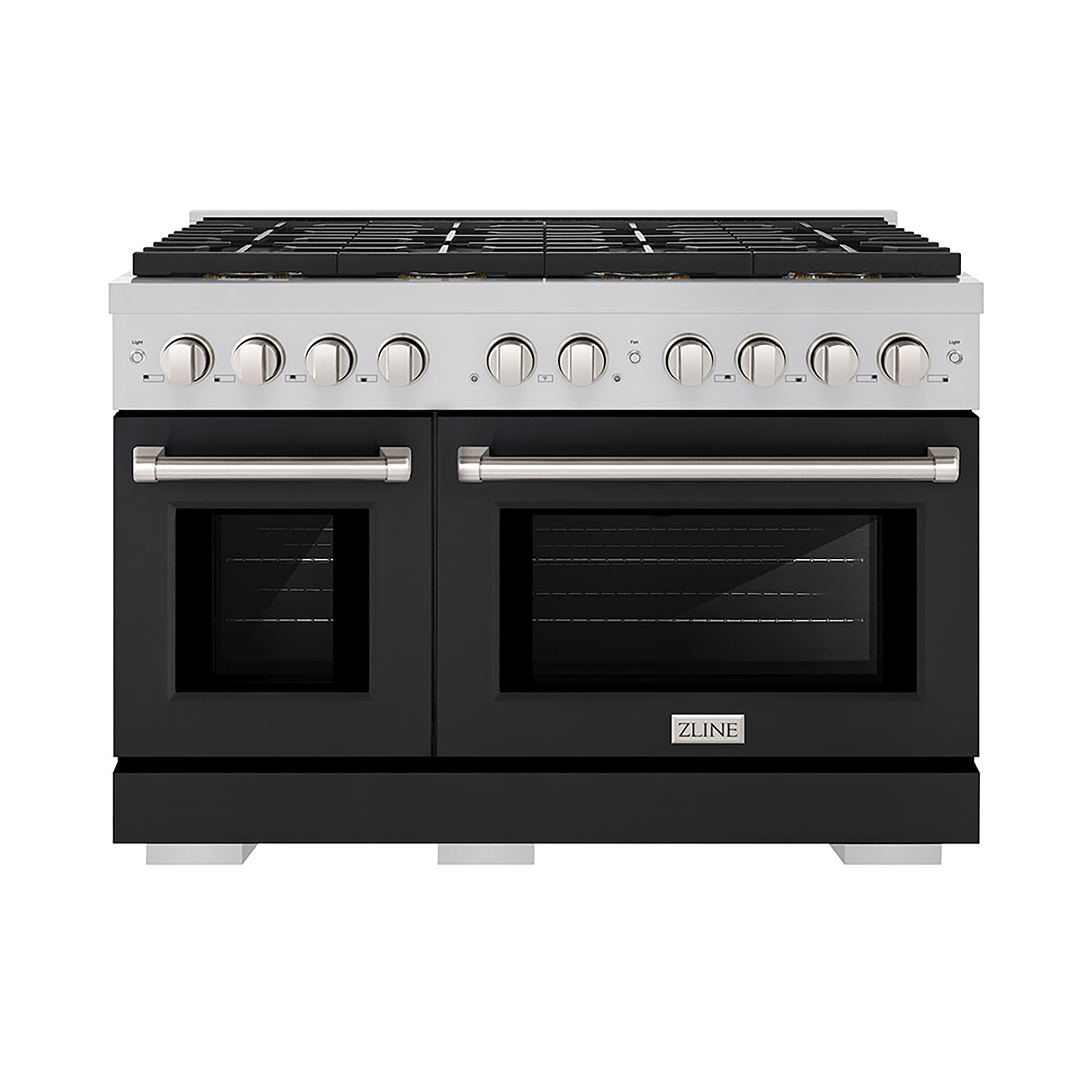 ZLINE 48 in. 6.7 cu. ft. Paramount Gas Range with 8 Burner DuoPro ...