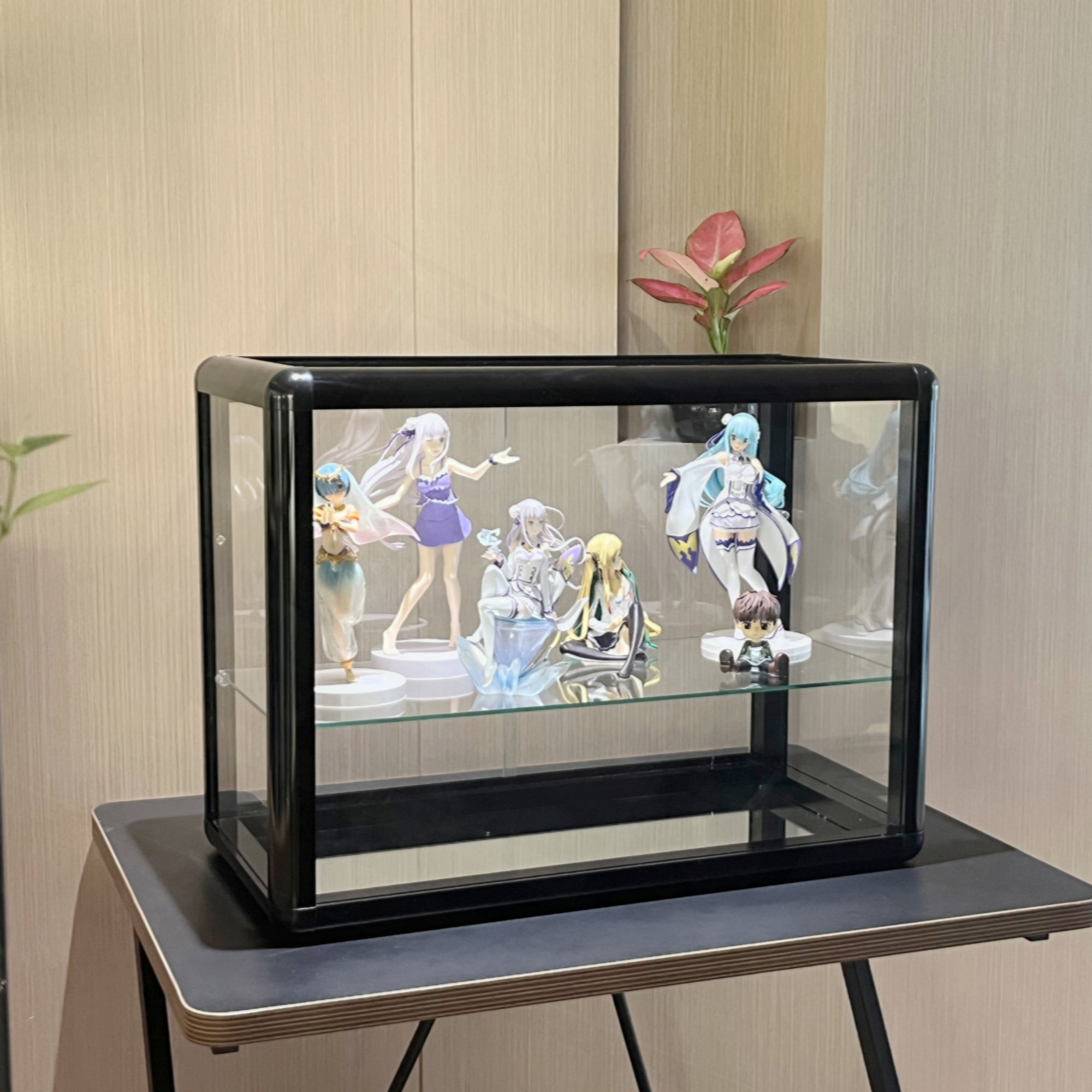 Wrought Studio™ Tempered Glass Counter Top Display Showcase With ...