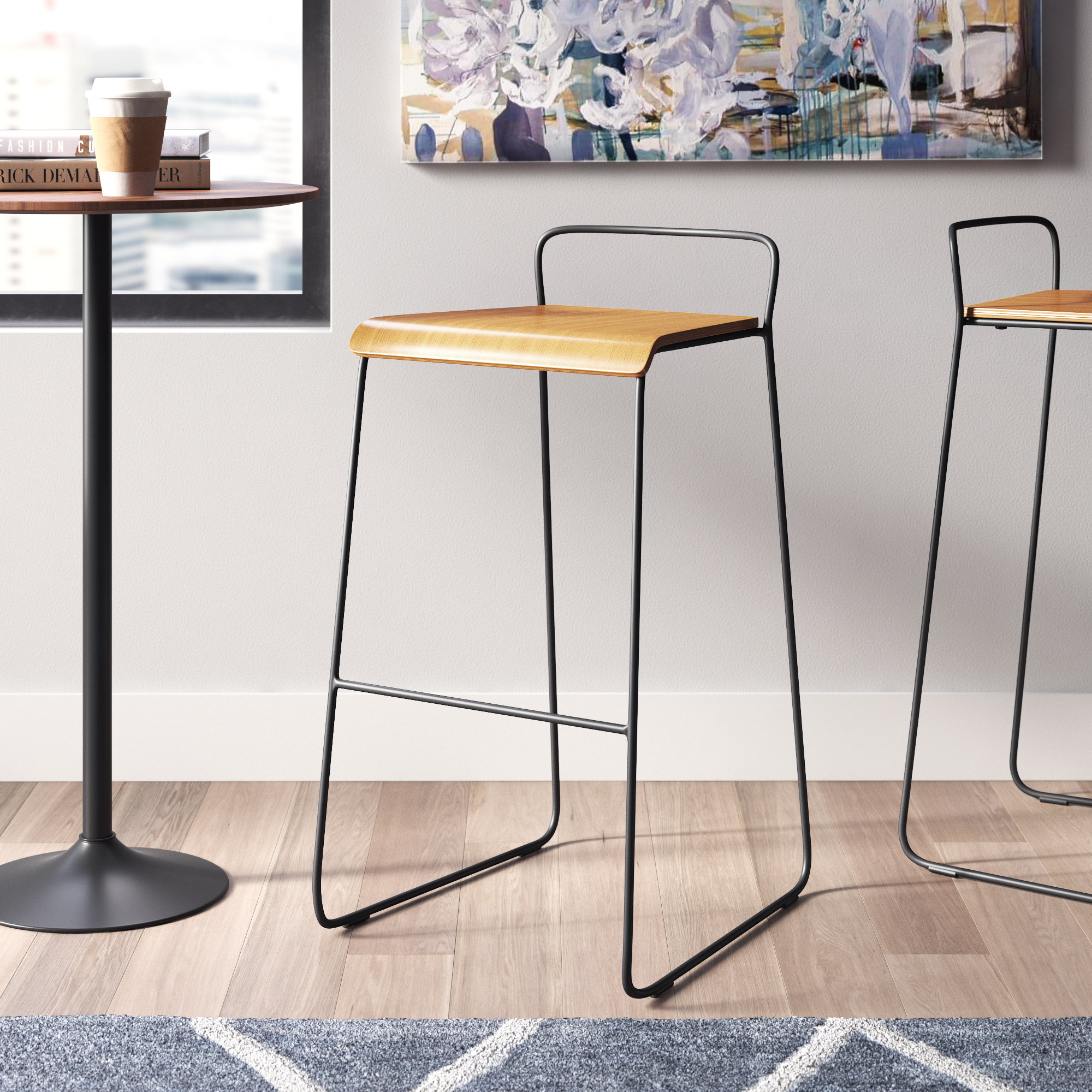 Nuans Transit Bar & Counter Stool & Reviews - Wayfair Canada