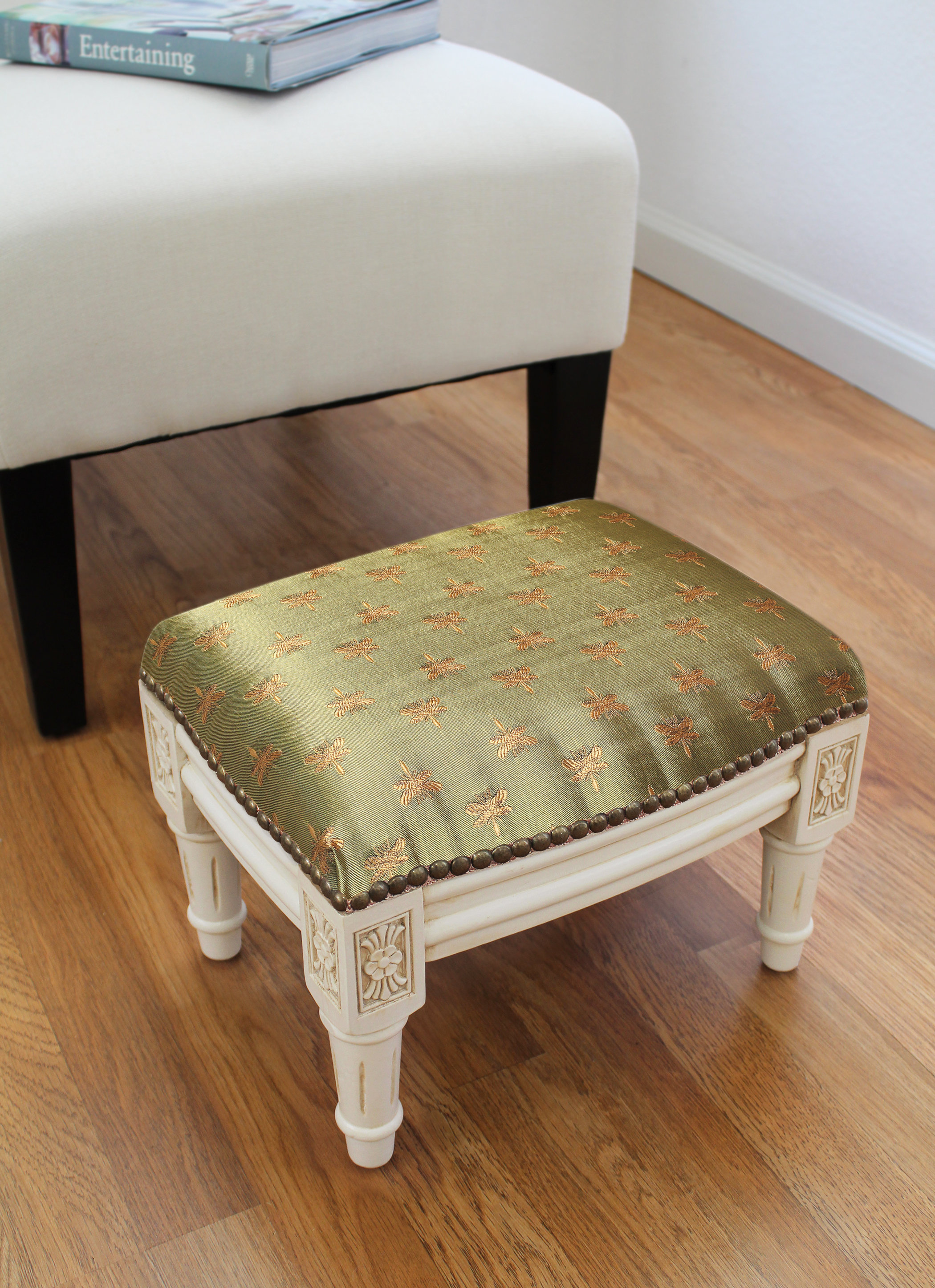 Red Barrel Studio® Woolhorpe Dragonfly Ottoman | Wayfair