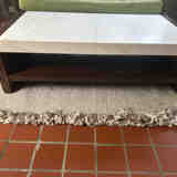 Theodore Alexander Riva Sled Coffee Table with Storage | Perigold