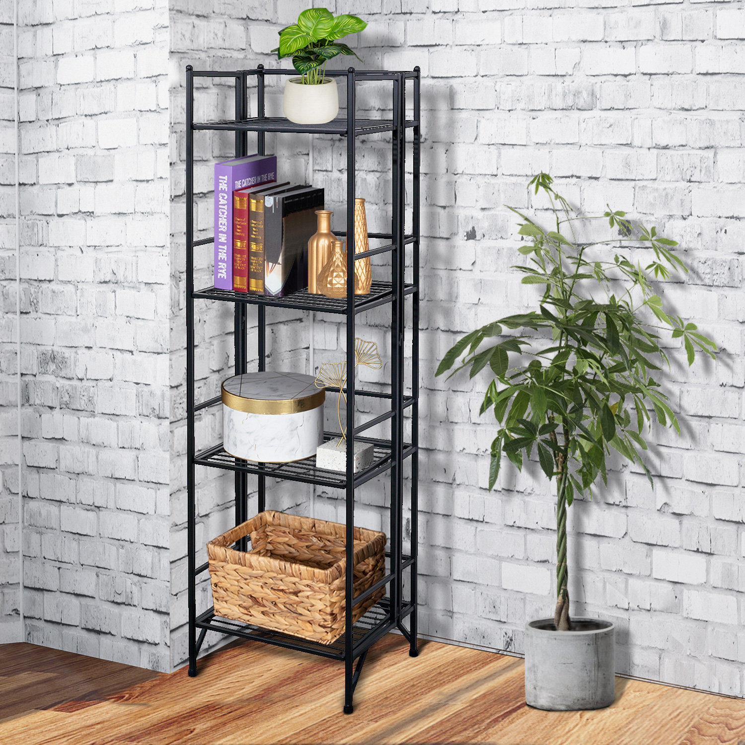 Rebrilliant Maryliz 12.99" W Steel Shelving Unit & Reviews - Wayfair Canada