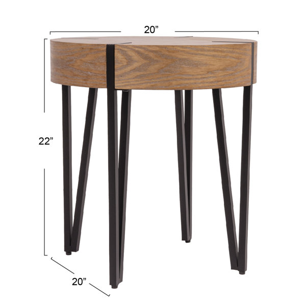 Steelside™ Astoria End Table & Reviews | Wayfair