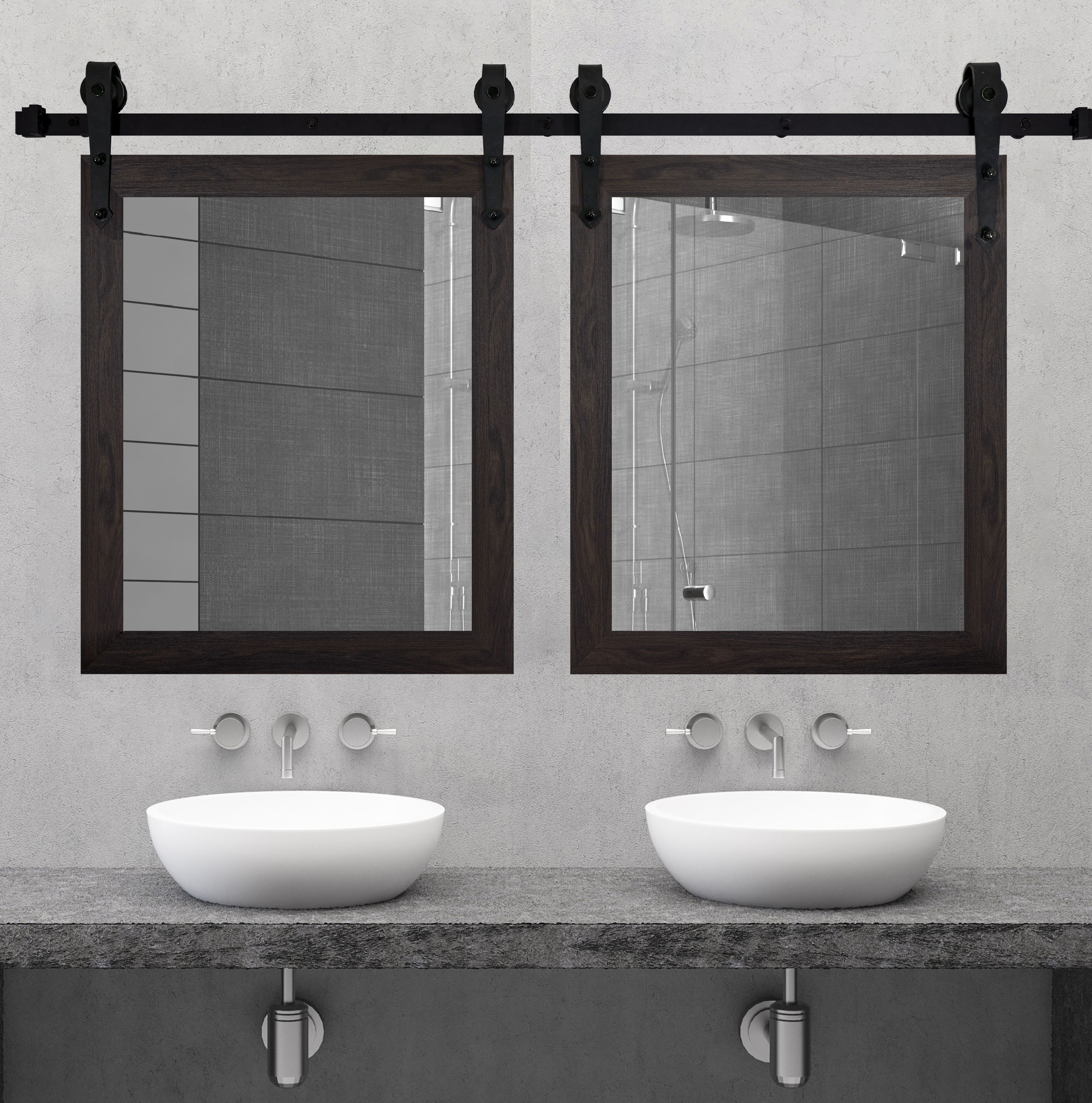 Trent Austin Design® Herzberg Wood Mirror Set & Reviews | Wayfair