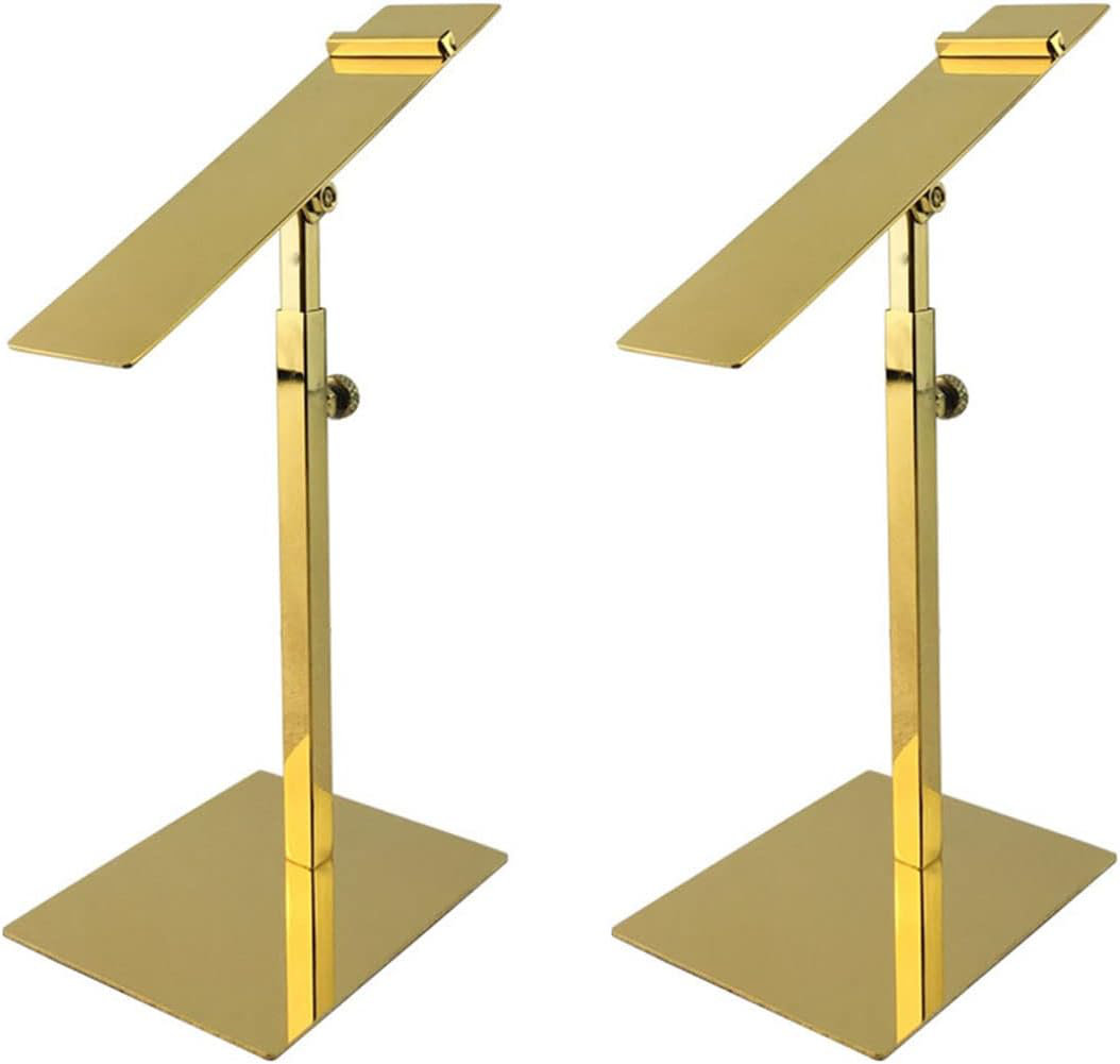 Orren Ellis Stainless Steel Shoe Display Risers Stand,Shoe Rack Set Of ...