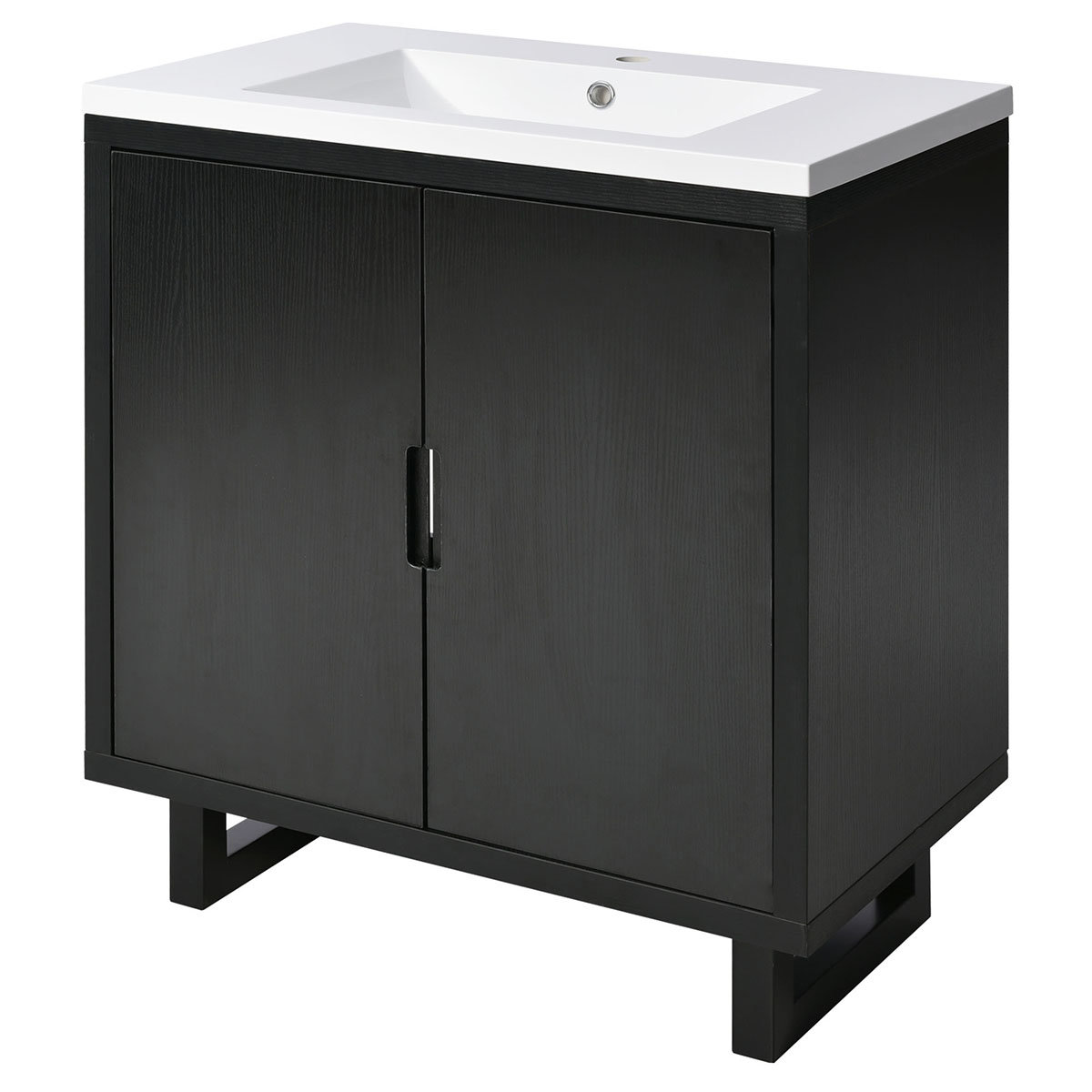 Ebern Designs Eyram 29.5'' Single Bathroom Vanity with Resin Top | Wayfair