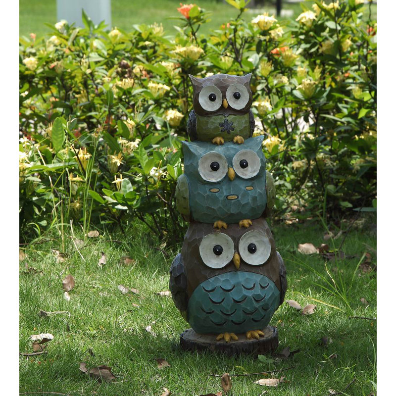Hi-Line Gift Ltd. Stacking Owls Statue & Reviews | Wayfair