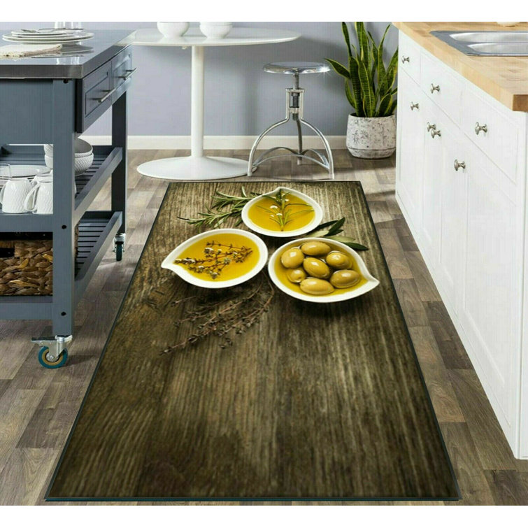 East Urban Home Janaira Non-Skid Kitchen Mat | Wayfair.co.uk