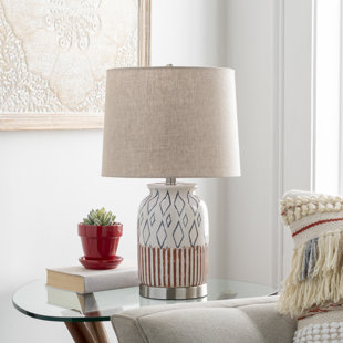 Pattern Table Lamps You'll Love | Wayfair