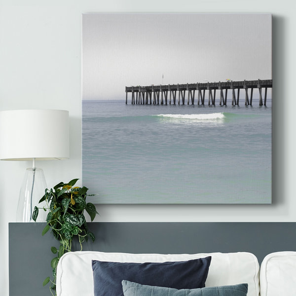 Highland Dunes " Ocean Water " Print on Canvas | Wayfair