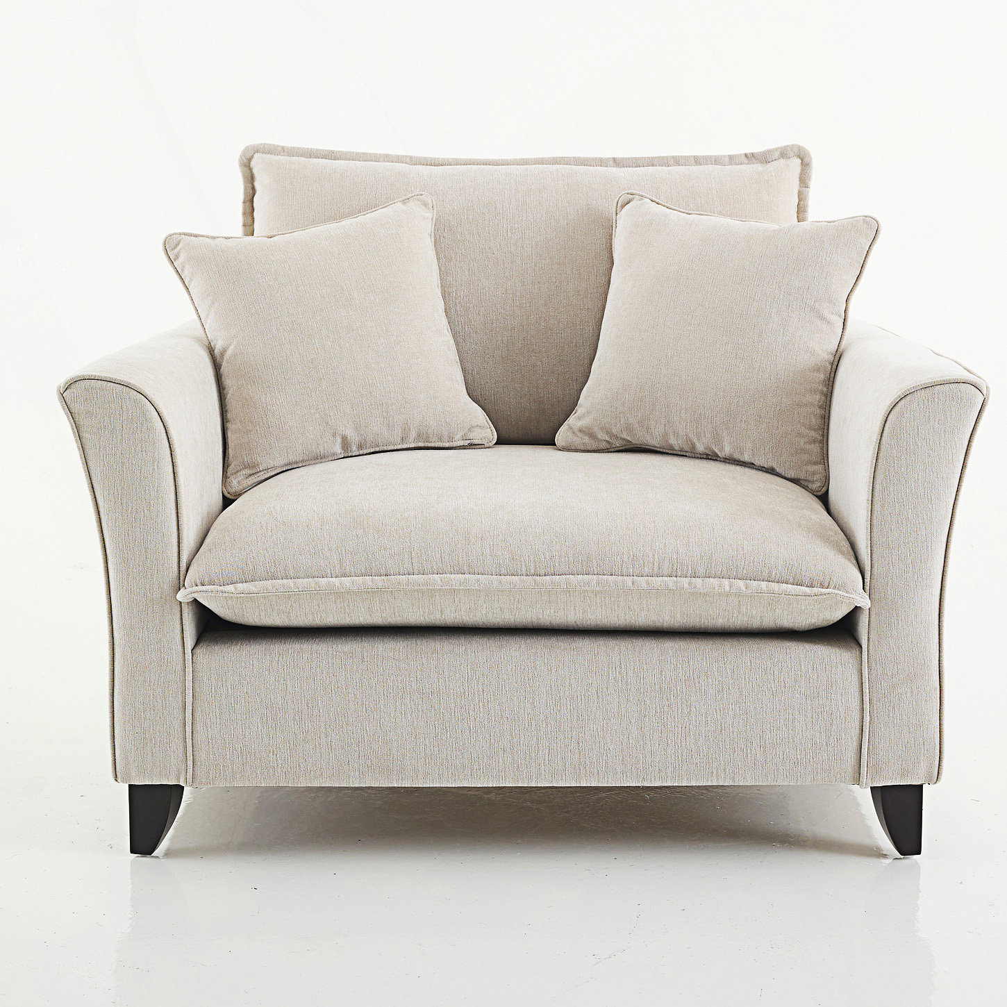 Corrigan Studio® Oversized Armchair, Accent Chair With Pillow | Wayfair