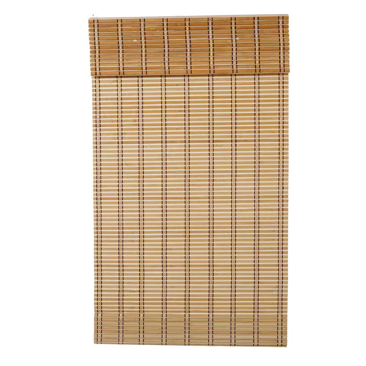 Symple Stuff Cordless Bamboo Roman Window Blind Sun Shade, Light ...