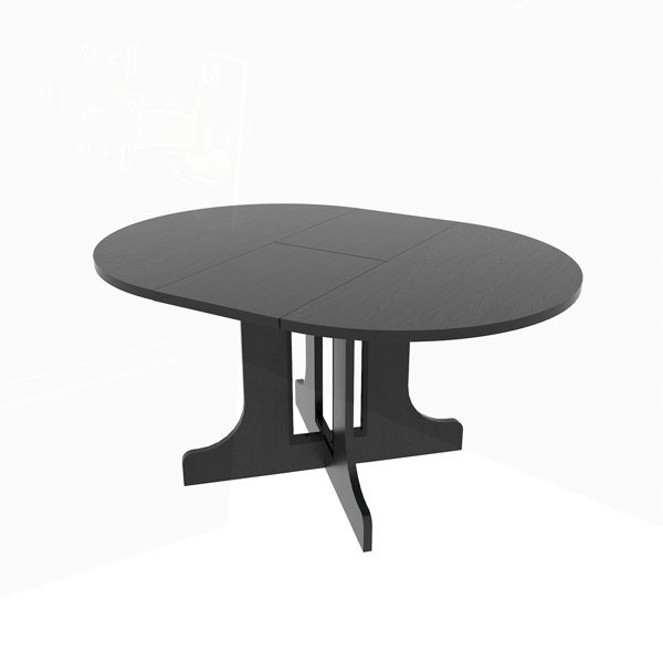 George Oliver Dining Table for Kitchen Expandable Oval Table Top with ...