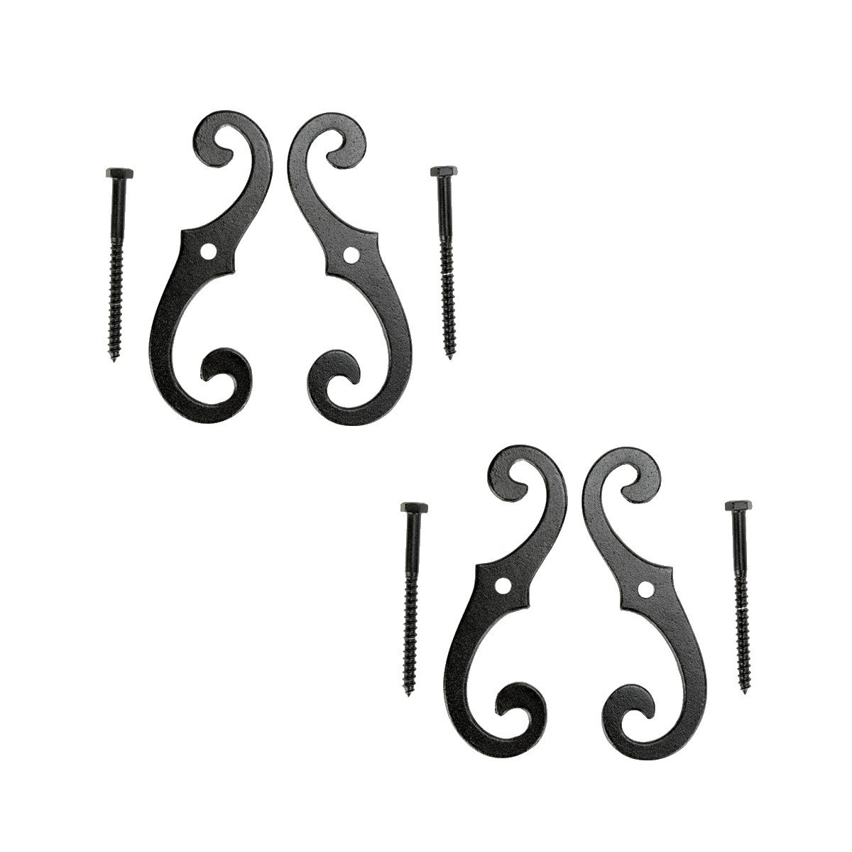 The Renovators Supply Inc. Pairs of Vintage Shutter Dogs S Shaped ...