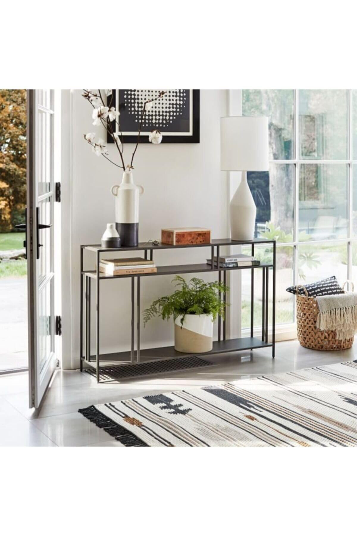 Latitude Run® Johnson Dresuar Coffee Console Table With Decorative ...