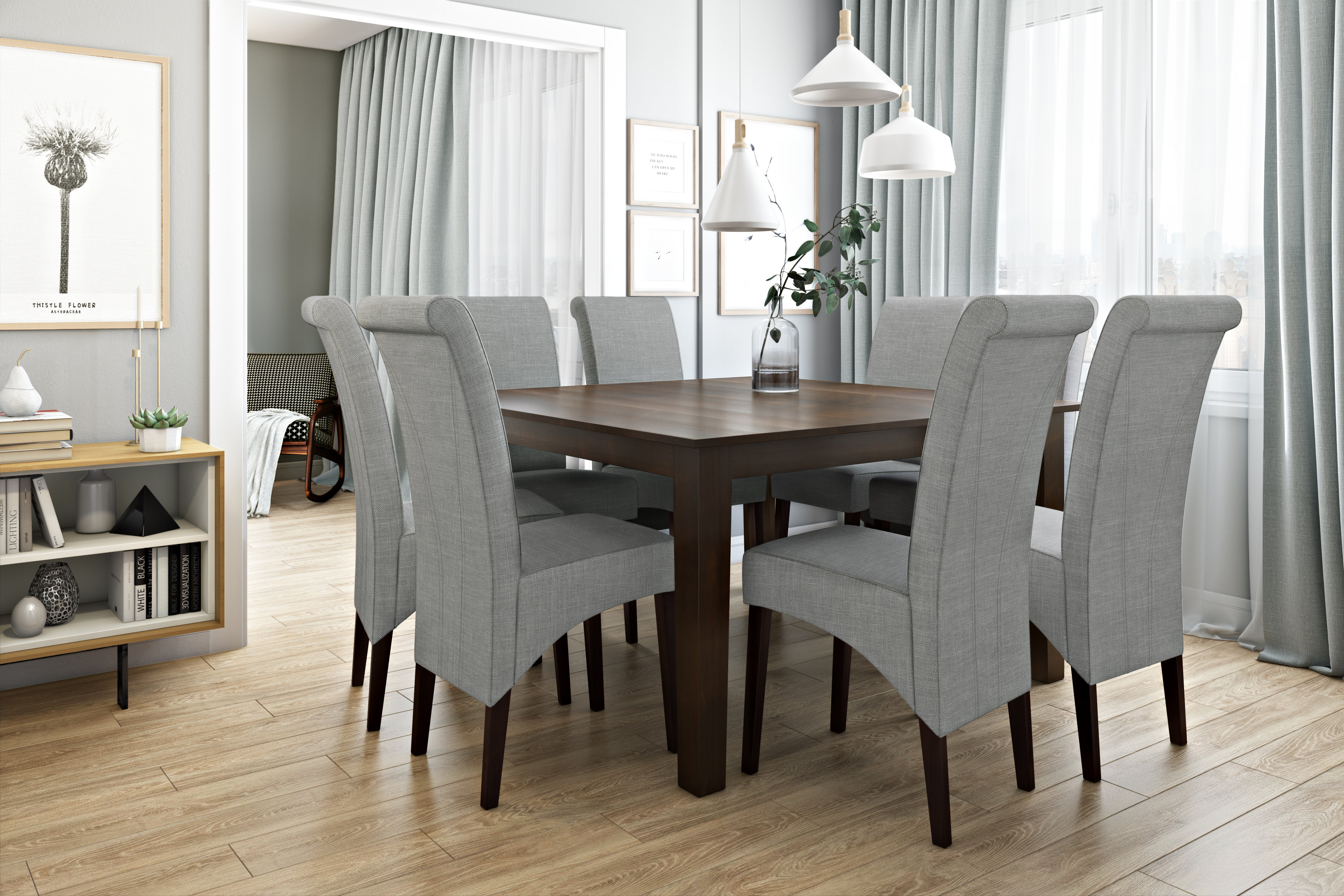 Simpli Home Avalon Dining Set | Wayfair