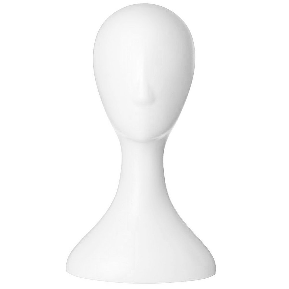 Wrought Studio™ Head Model Fadeless Smooth Plastic Abstract Mannequin ...