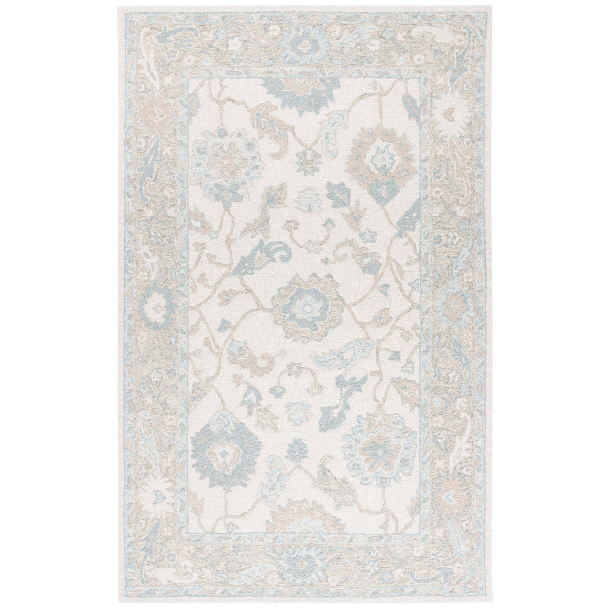 Safavieh Ebony Hand Tufted Wool Pile Oriental Rug & Reviews | Wayfair