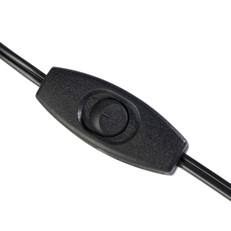 Ebern Designs Quintan 17" Black Table Lamp & Reviews | Wayfair