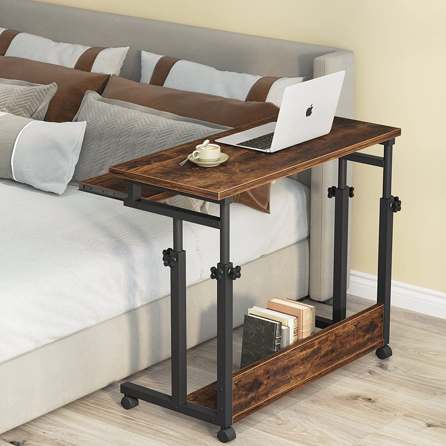 Inbox Zero Deperte Height Adjustable Standing Gaming Desk & Reviews ...